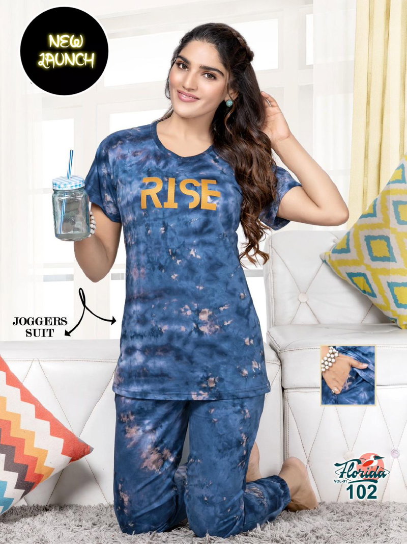 Summer Special Vol F101 Night Suits Catalog - The Ethnic World