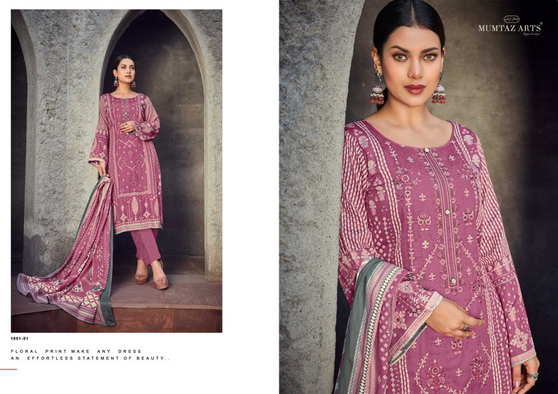 Nimrit By Mumtaz Jam Stain Printed Online Dress Material Wholesale ...