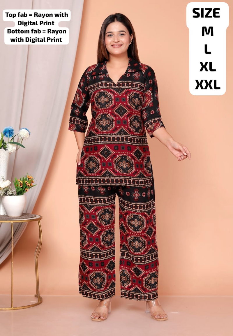 Zisa Vol 2 By Nsf Rayon With Digital Print Top With Bottom Wholesale ...