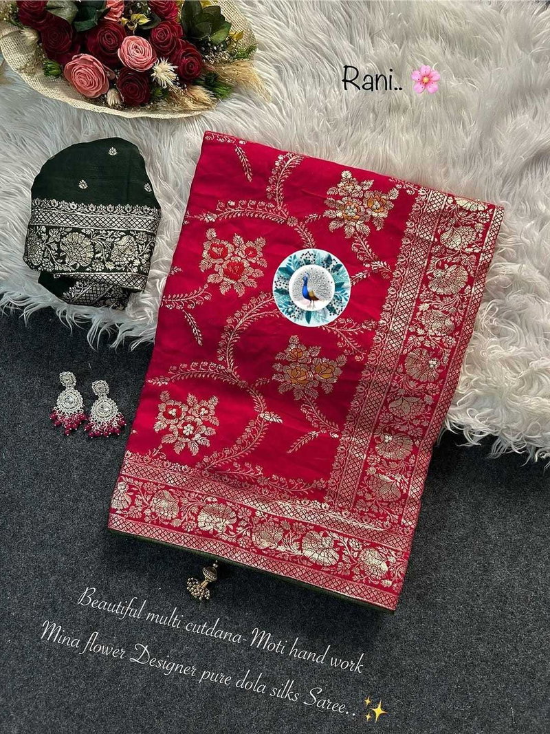 Tew Pure Dola Silk Saree Wholesale Clothing Suppliers In India - The ...