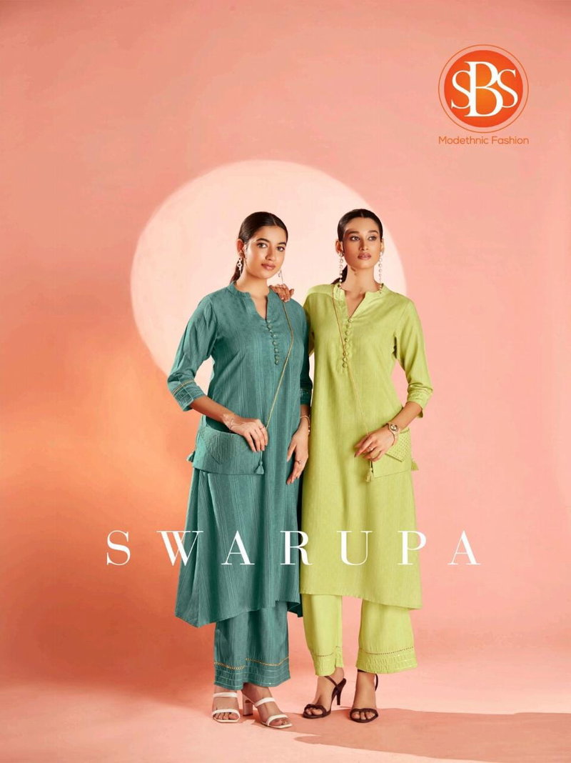 Swarupa By Sbs 4015-4018 Kurtis With Bottom Catalog - The Ethnic World
