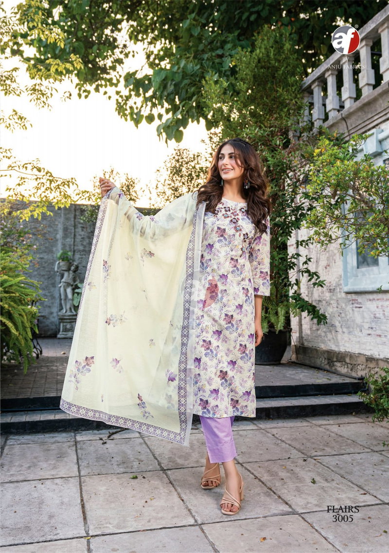 Flairs Vol 2 By Af Readymade Salwar Suits Catalog - The Ethnic World