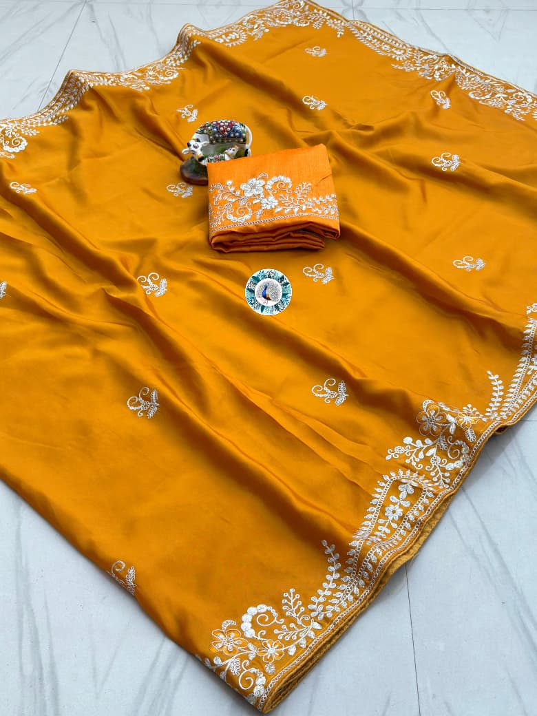 JK 242 Pure Ho Silk Saree Wholesale Suppliers In Mumbai - The Ethnic World