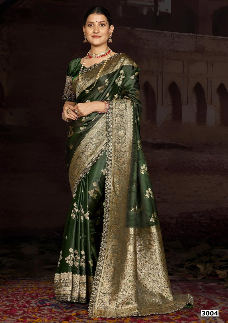 Butterfly Satin Saroski Vol 3 By Saroj Satin Silk Wholesale Saree ...