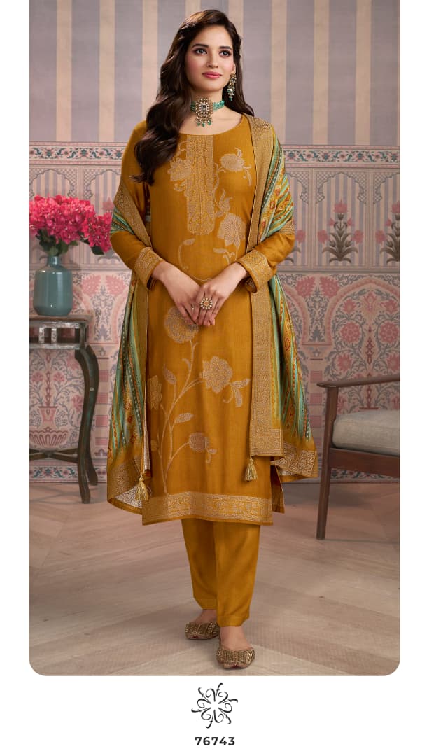 Ananta Vol 6 By Vinay Kervin Viscose Pashmina Surat Dress Material ...