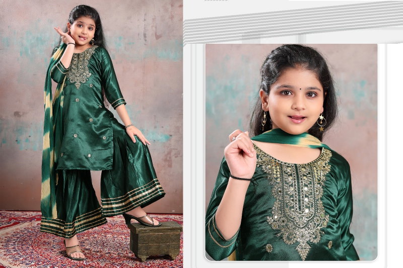 Natu Natu 8115 Kids Wear Salwar Suits Catalog - The Ethnic World