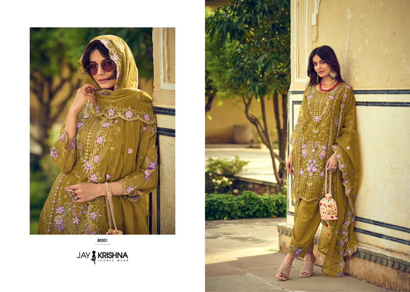 Messi 8 By Your Choice Readymade Suits Catalog - The Ethnic World
