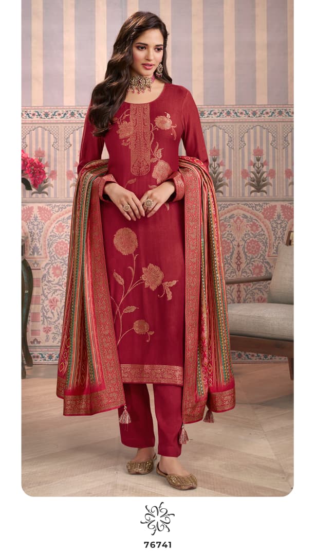 Ananta Vol 6 By Vinay Kervin Viscose Pashmina Surat Dress Material ...