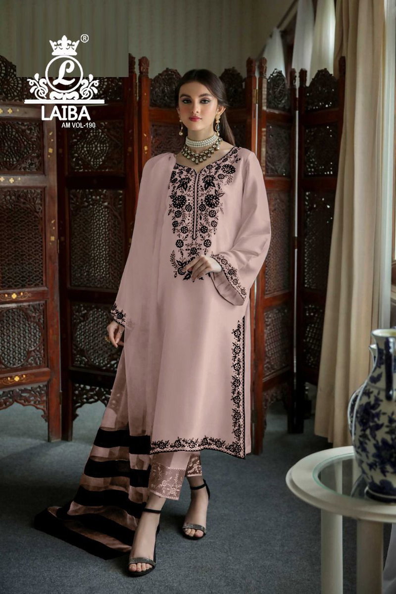 Vol 190 By Laiba Am Ready Made Pakistani Suits Catalog - The Ethnic World