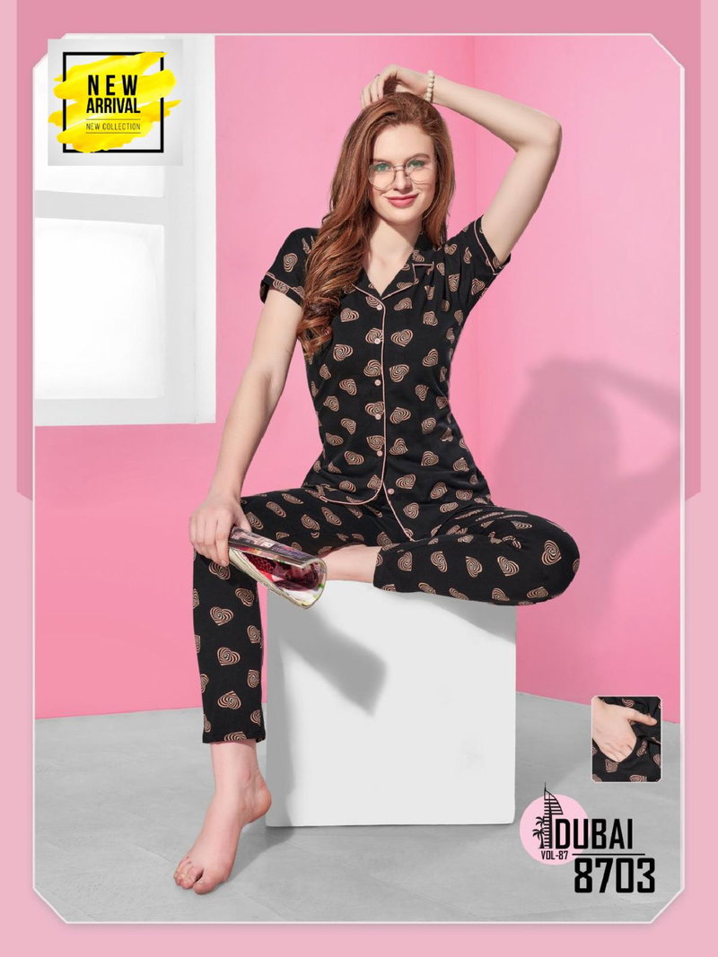 C Ns Vol D8701 Sd Summer Special Printed Shinker Hosiery Cotton Nignt ...