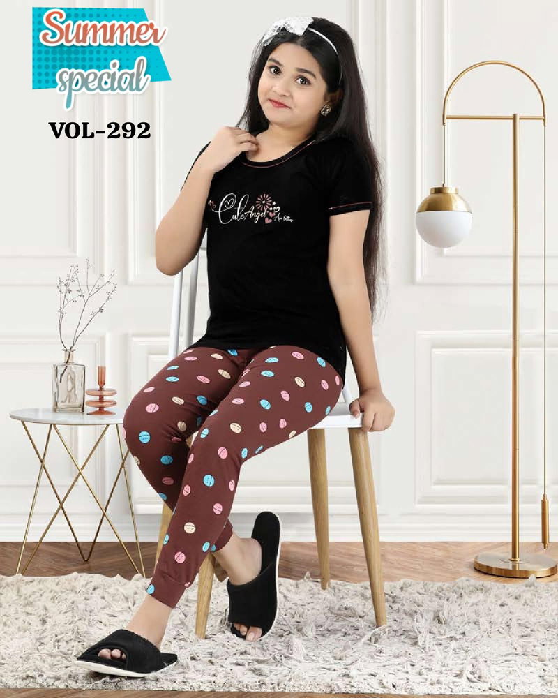 Summer Special Kids Vol D 292 Night Suits Girls Wear Catalog - The ...