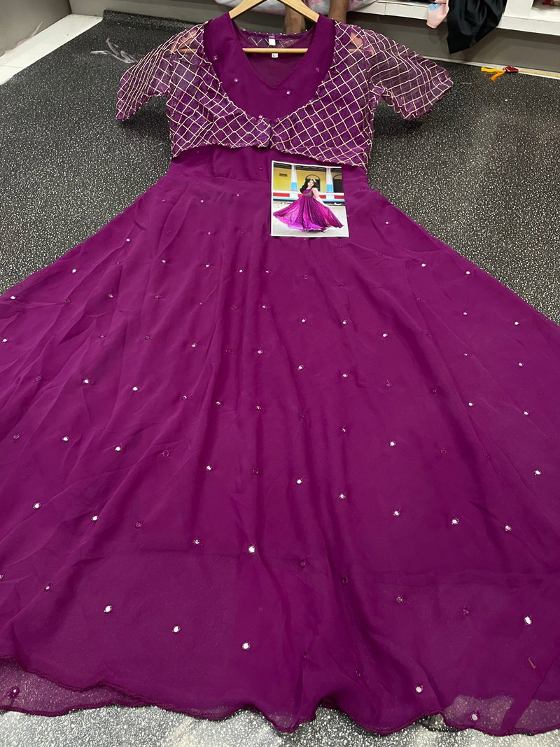 Designer Festival Special Gown With Koti Catalog - The Ethnic World