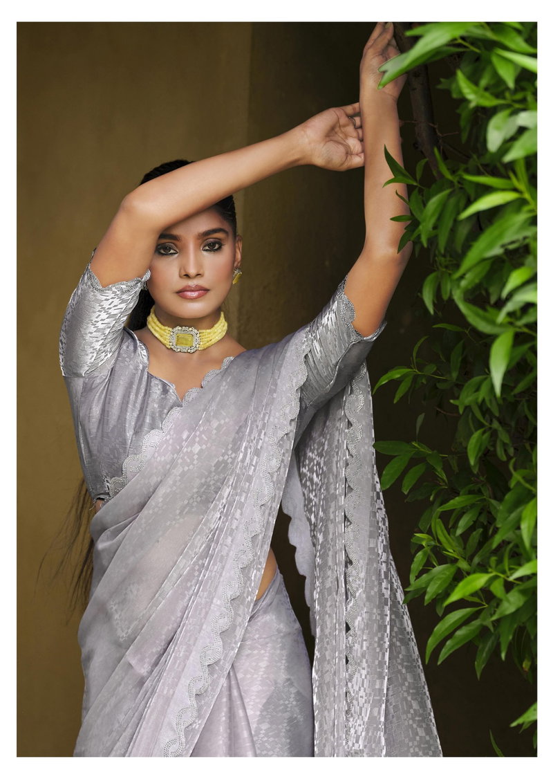 Emerald Vol 1 By Kashvi Swarovski Work Party Wear Sarees Wholesale Shop ...