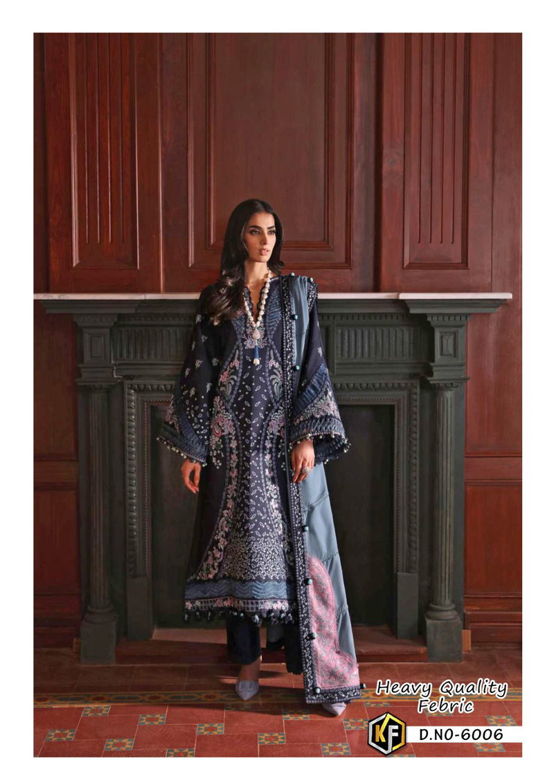 Soha Nazir Vol 6 By Keval Printed Cotton Pakistani Dress Material ...