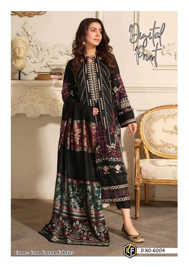 Soha Nazir Vol 6 By Keval Printed Cotton Pakistani Dress Material ...