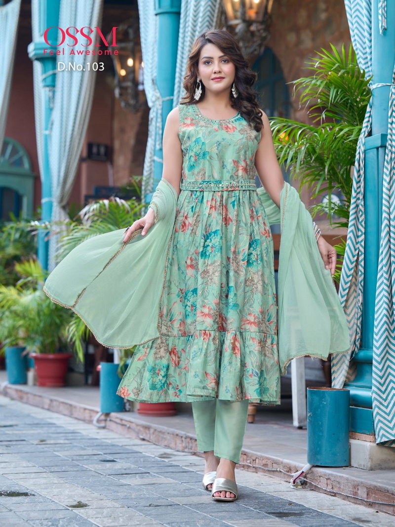 Sargam By Ossm Naira Cut Readymade Suits Catalog - The Ethnic World