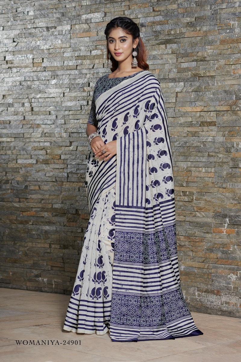 Apple Womaniya Vol 24 Daily Wear Sarees Catalog - The Ethnic World