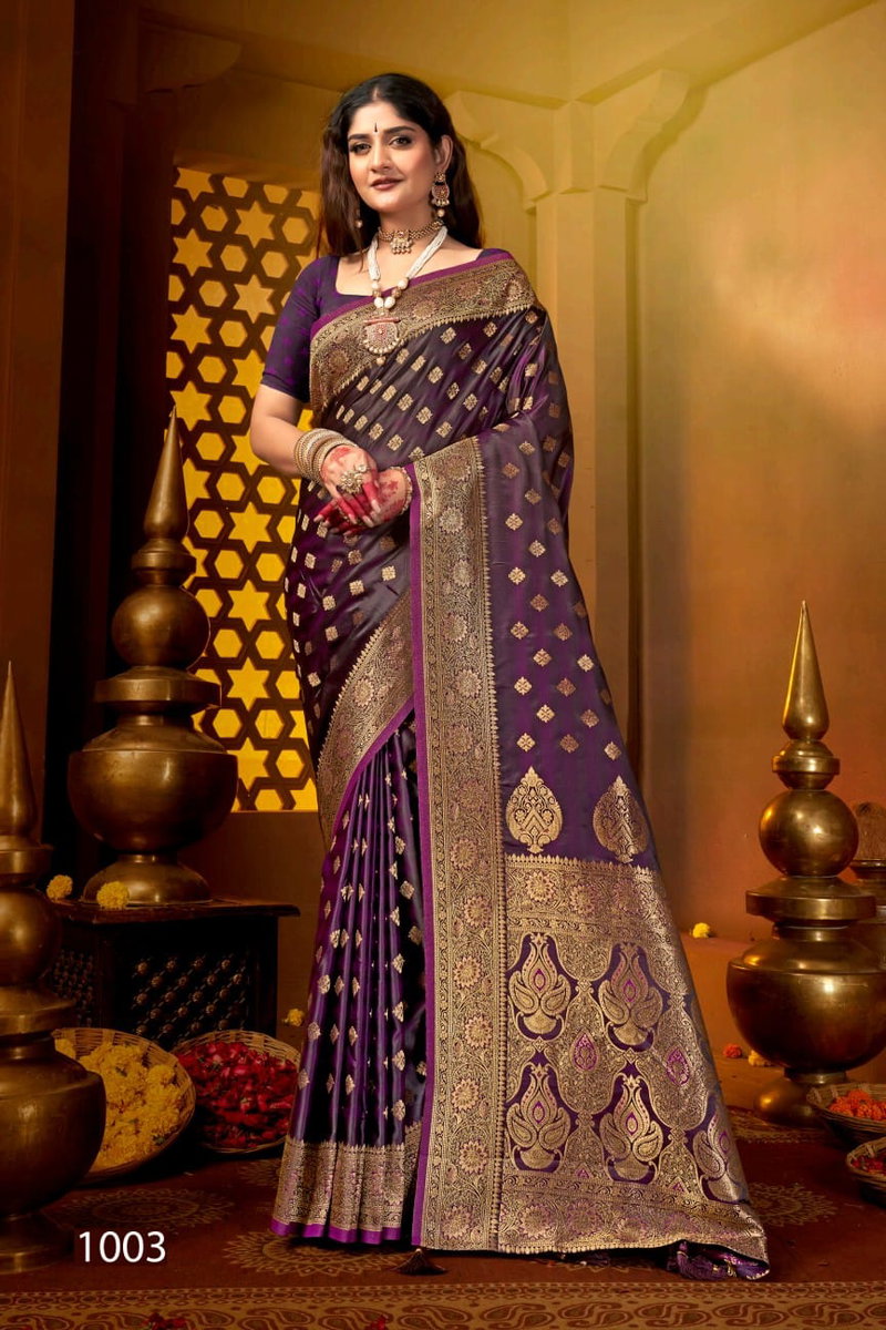 Royal Queen Vol 7 By Saroj Designer Soft Satin Silk Sarees Wholesale ...