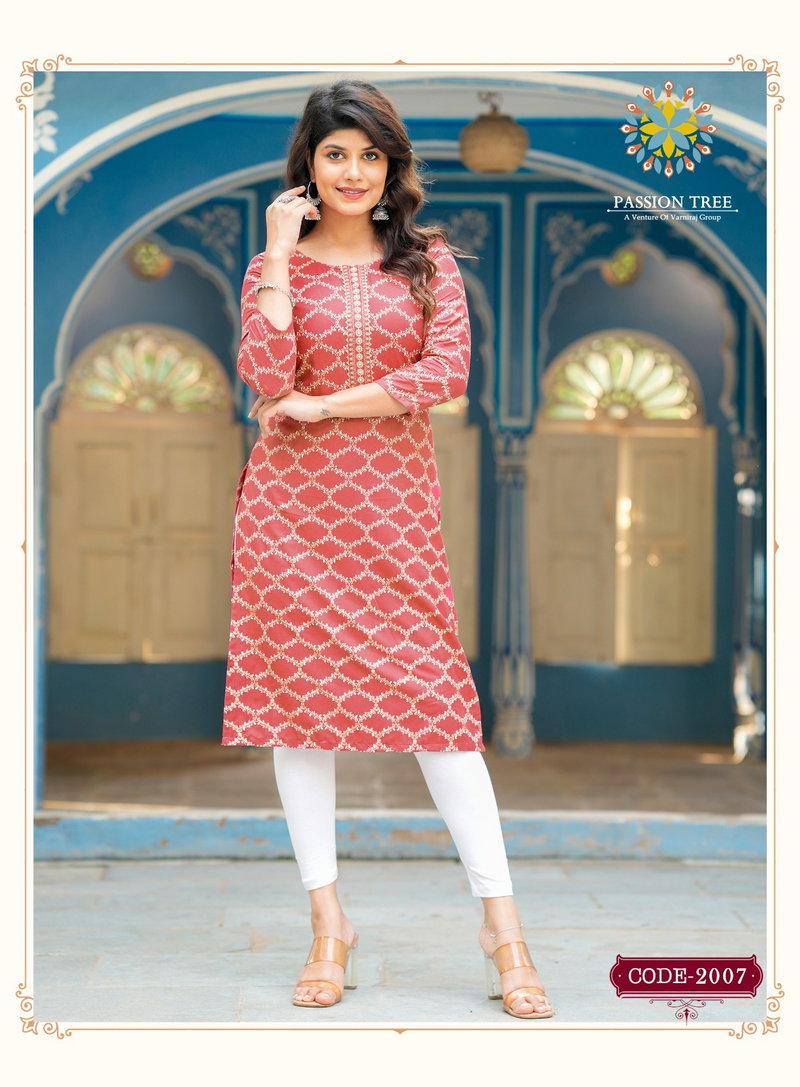 Albeli Vol 2 By Passion Tree Embroidery Kurtis Catalog - The Ethnic World
