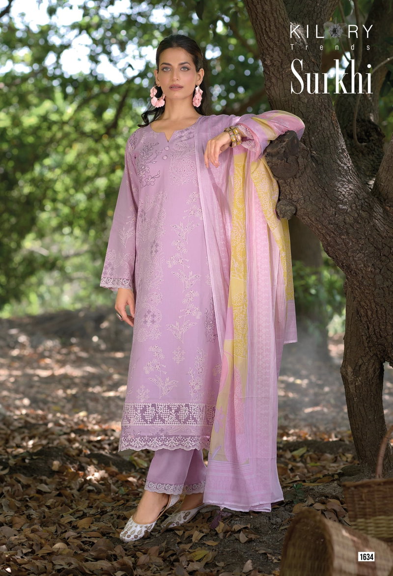 Surkhi By Kilory Lawn Cotton Printed Salwar Kameez Wholesale Market In ...