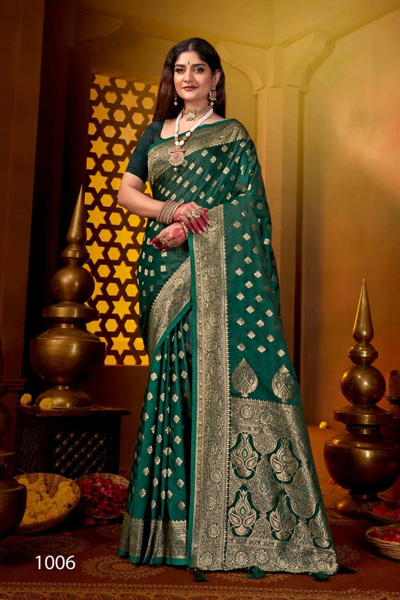 Royal Queen Vol 7 By Saroj Designer Soft Satin Silk Sarees Wholesale ...