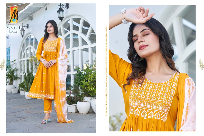 Maskali By Master 1001 To 1008 Readymade Suits Catalog - The Ethnic World