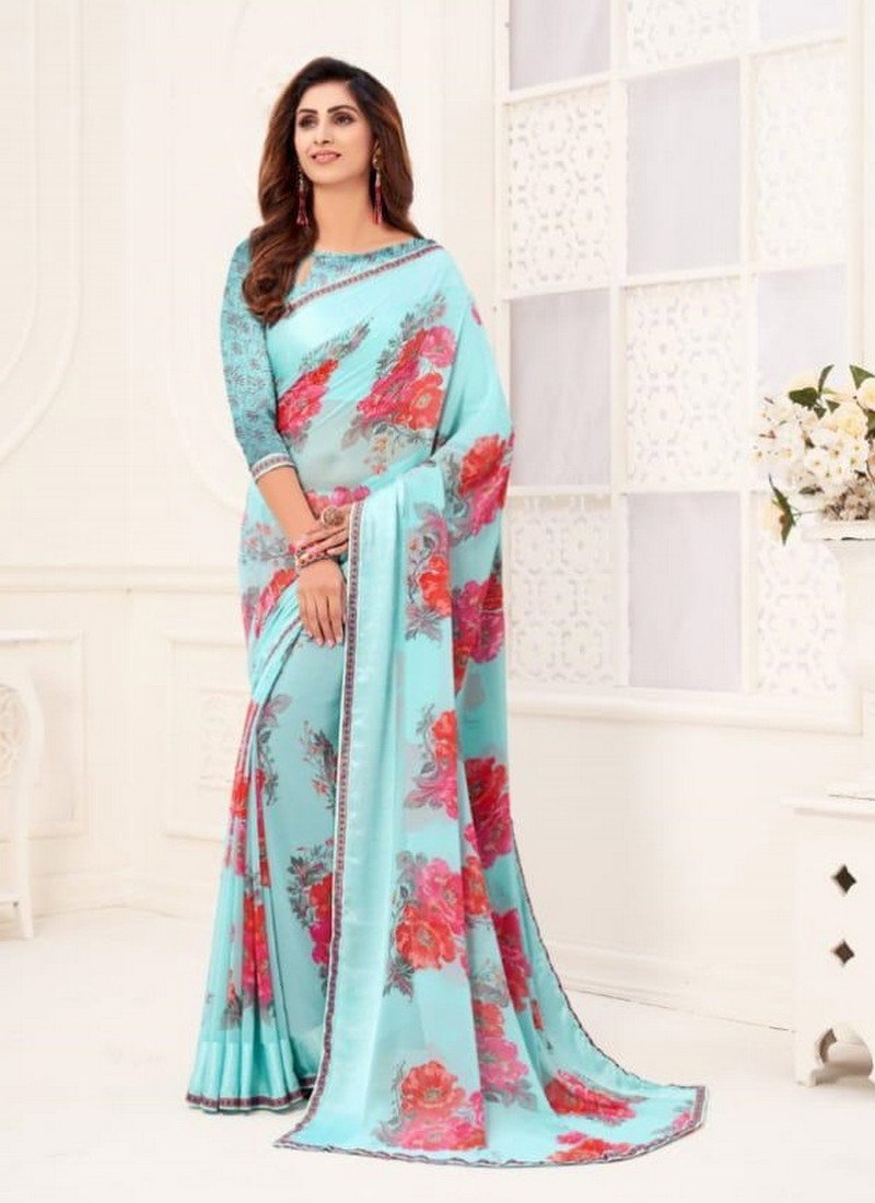 ALVEERA APSARA VOL-3 Designer Regular Wear Monopoly Georgette Printed ...
